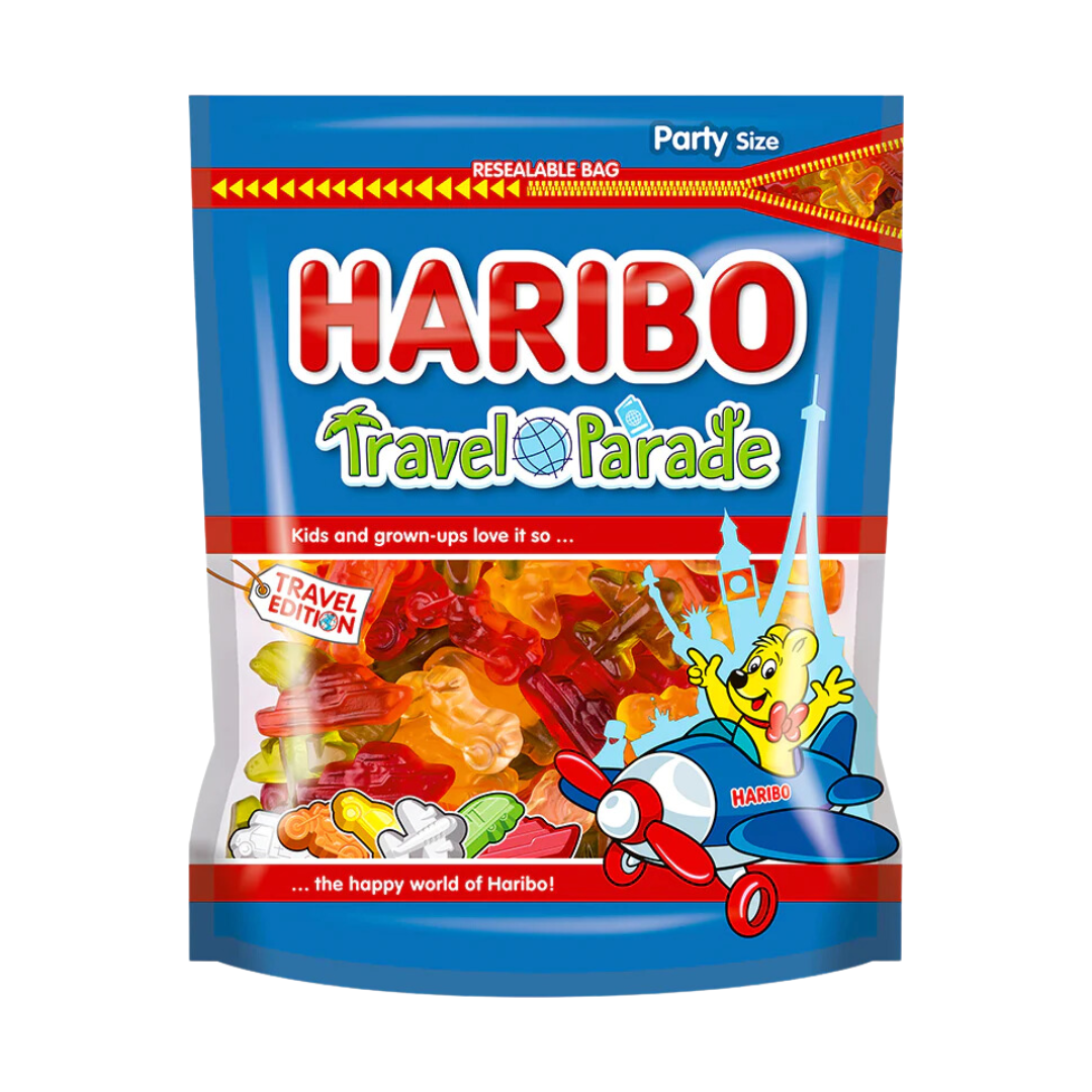 Haribo Travel Parade Gummies Core Plus Duty Free